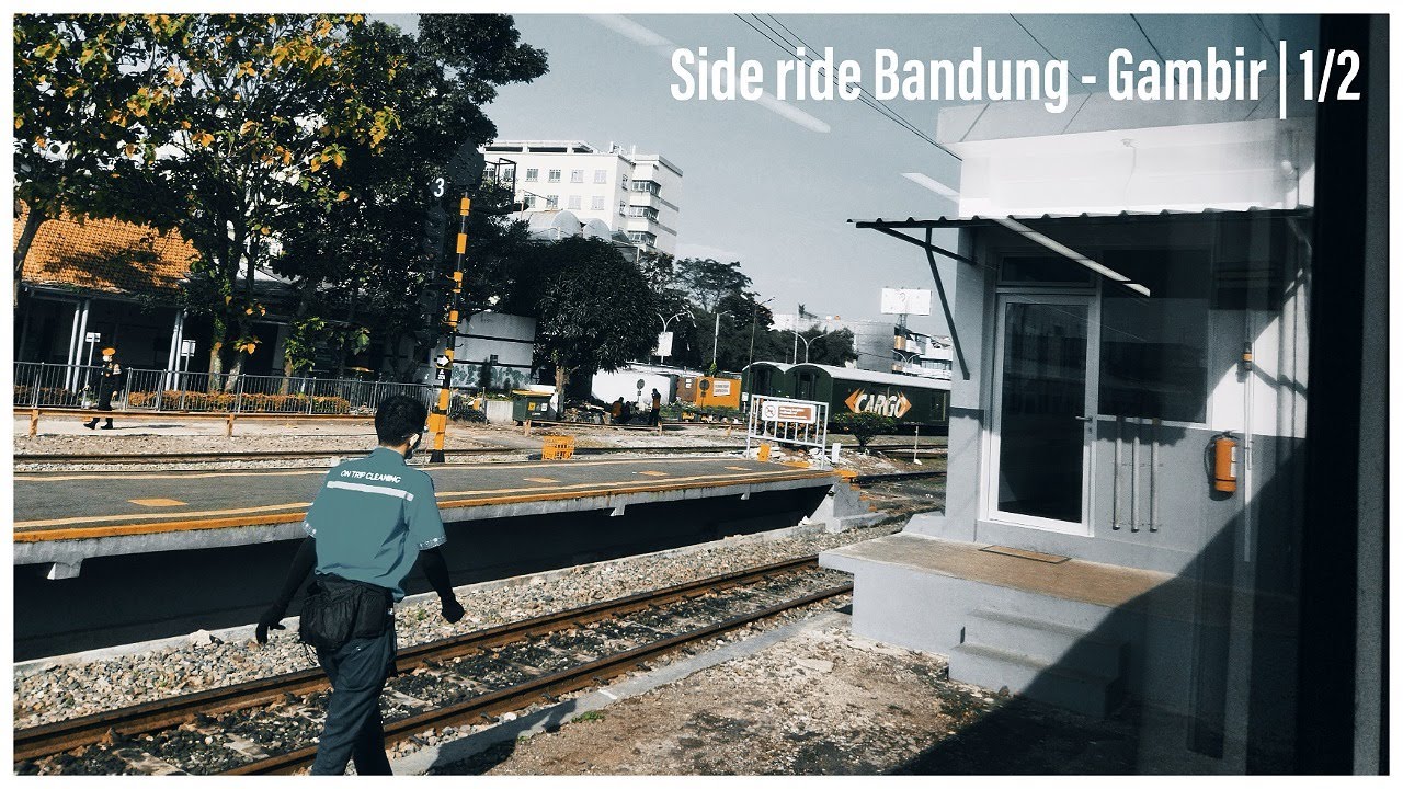 Train Side Ride from Bandung to Jakarta (UNCUT) - YouTube