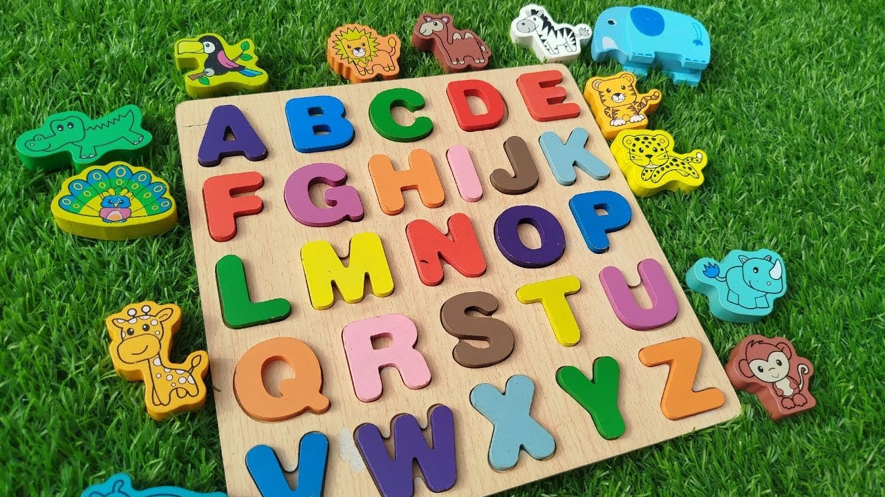 ABC Puzzle, Learn ABC with this FUN Preschool Puzzle, a b c d, phonics ...