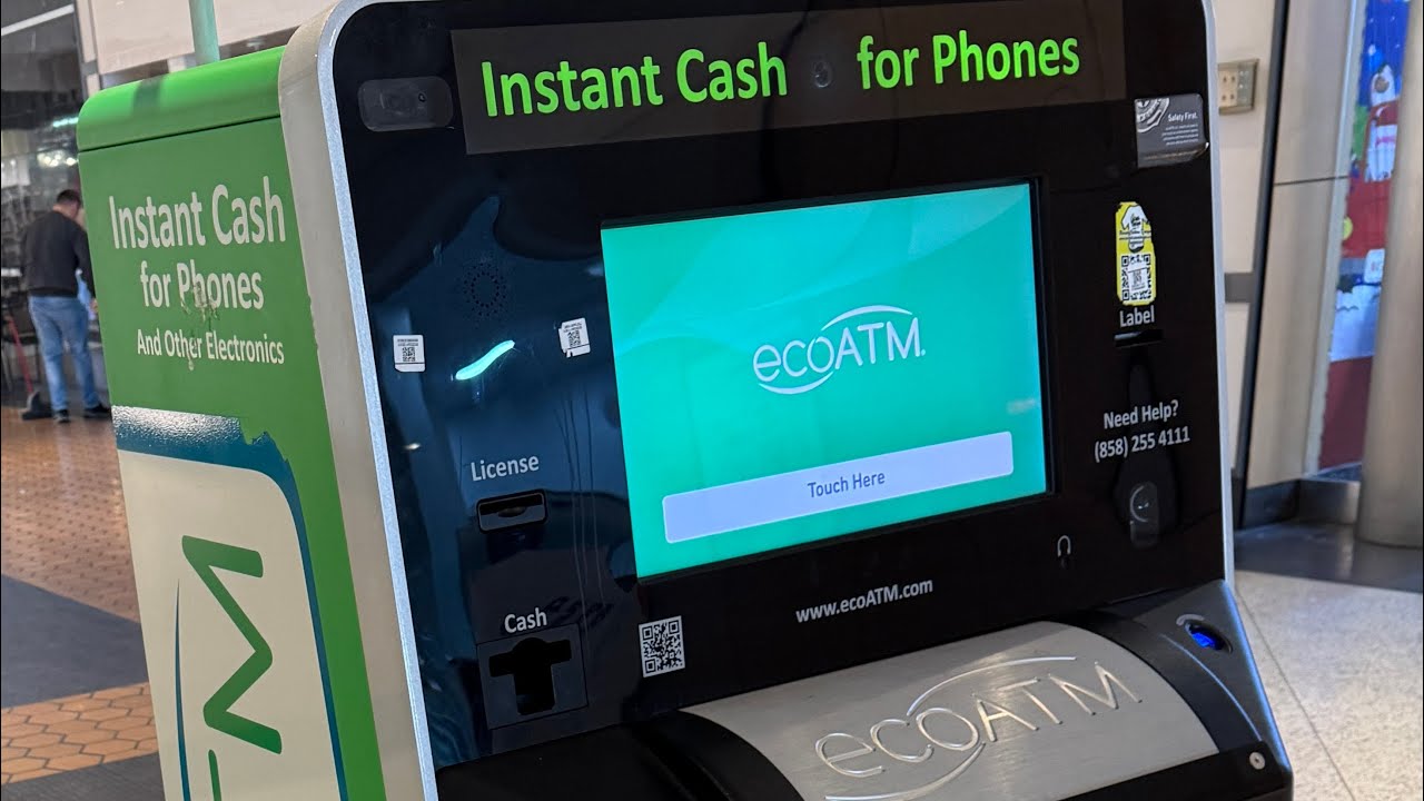 Cashing in my iPhone 8 in the eco machine / my experience - YouTube