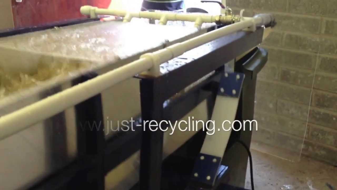 Granulated Cable Separation Table - YouTube