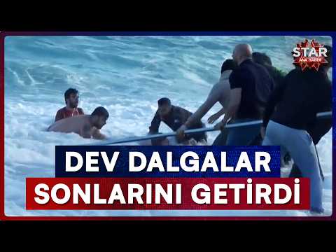Azgın Dalgalar Kardeşleri Göz Göre Göre Yuttu! | Star Ana Haber