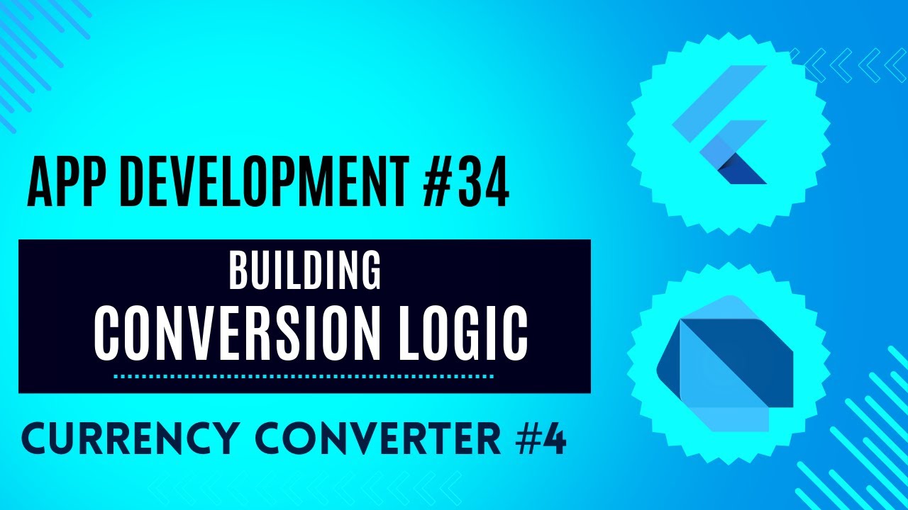 Conversion Logic | App Development #34 | Currency Converter | Hindi | # ...