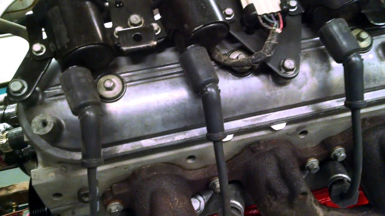 Iron block carbed ls1 - YouTube