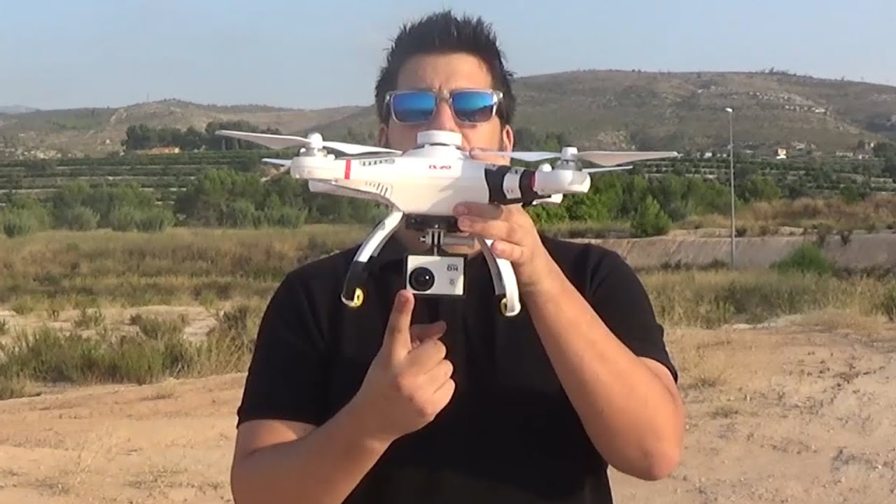 DRONE CHINO CHEERSON CX20 | DRON CON GPS BARATO PARA GO PRO | ESPAÑOL ...