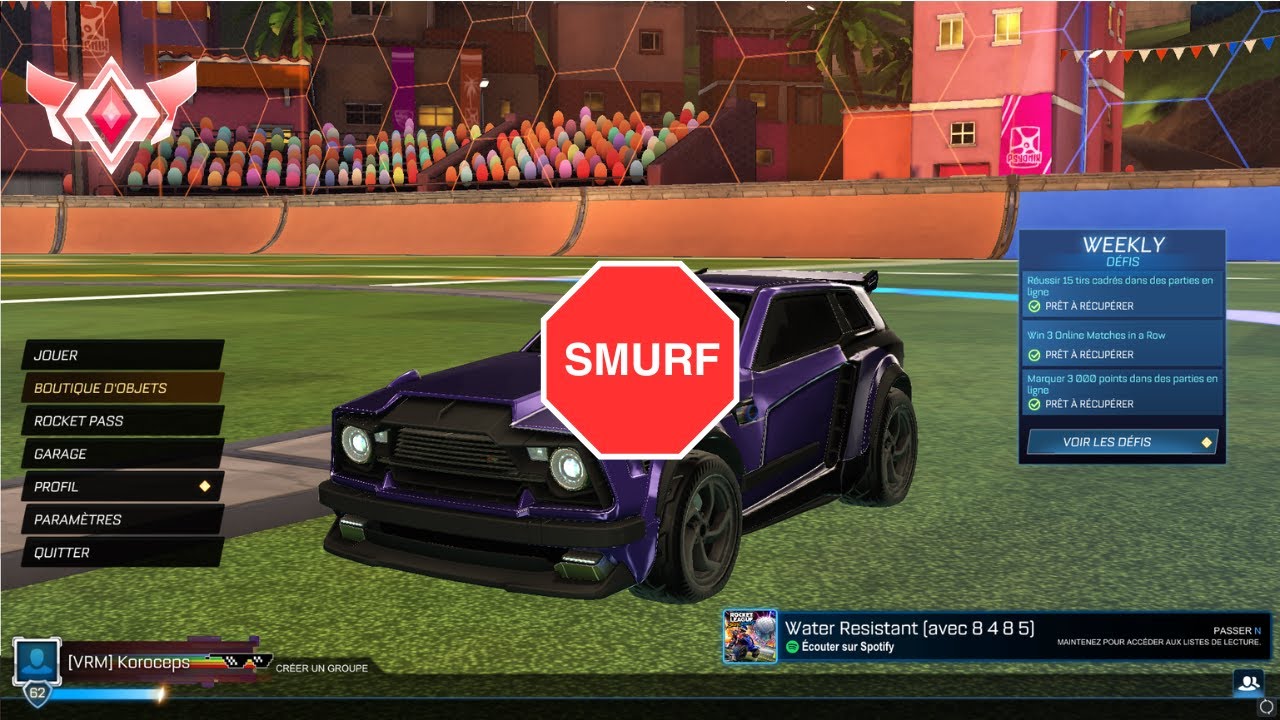 Rocket league gameplay - Say Hello to Smurfs - EP.4 - YouTube