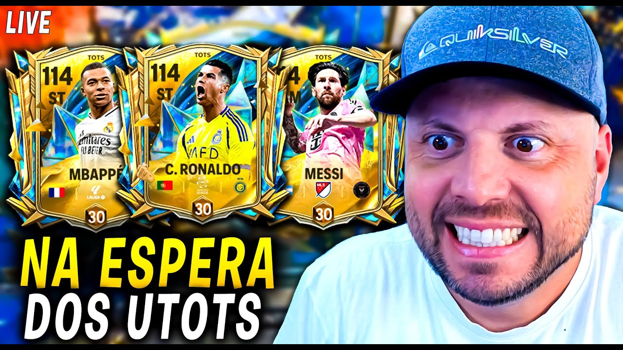 LIVE ESPECIAL DA CHEGADA DOS UTOTS no FC MOBILE 25 - YouTube