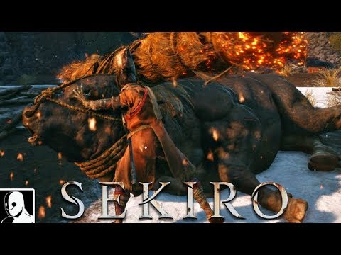 Sekiro Shadows Die Twice Gameplay German PS4 #9 - Brennender Bulle ...