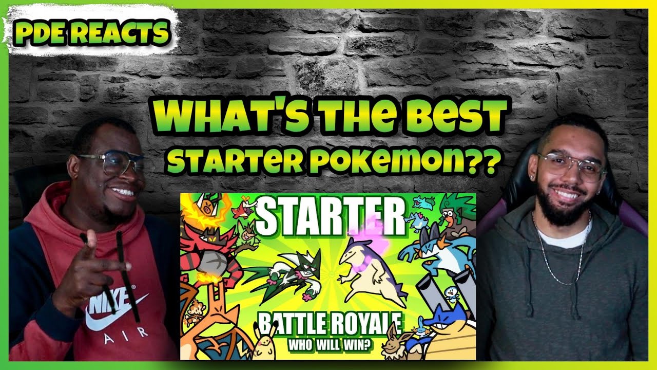 PDE Reacts | Starter Pokemon Battle Royale @TerminalMontage - YouTube
