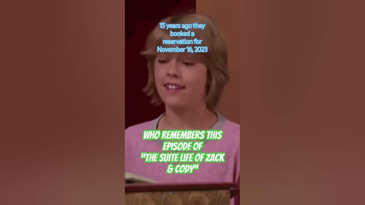 Suite Life Of Zack And Cody November 16th 2023 Youtube