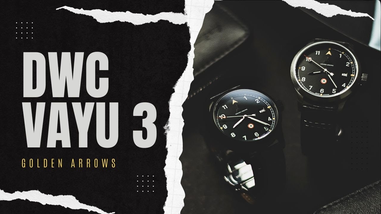 DWC Vayu 3.0 - Golden Arrows | Silently Adjusting Screw Down Crown and ...