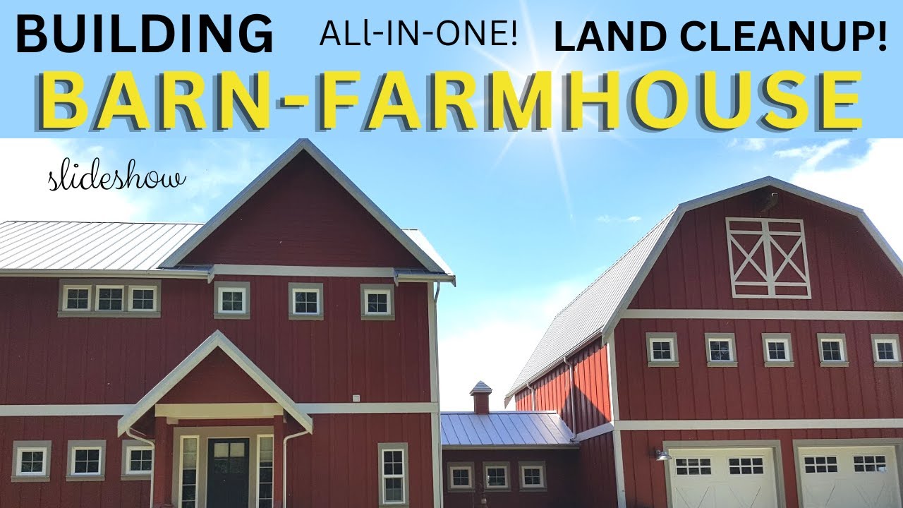 BUILDING A MODERN BARN FARMHOUSE - YouTube