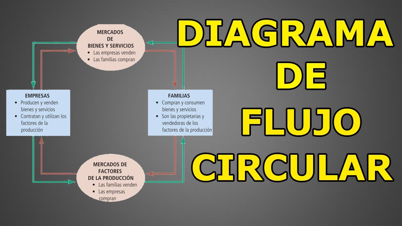 El Diagrama De Flujo Circular De La Economía - YouTube