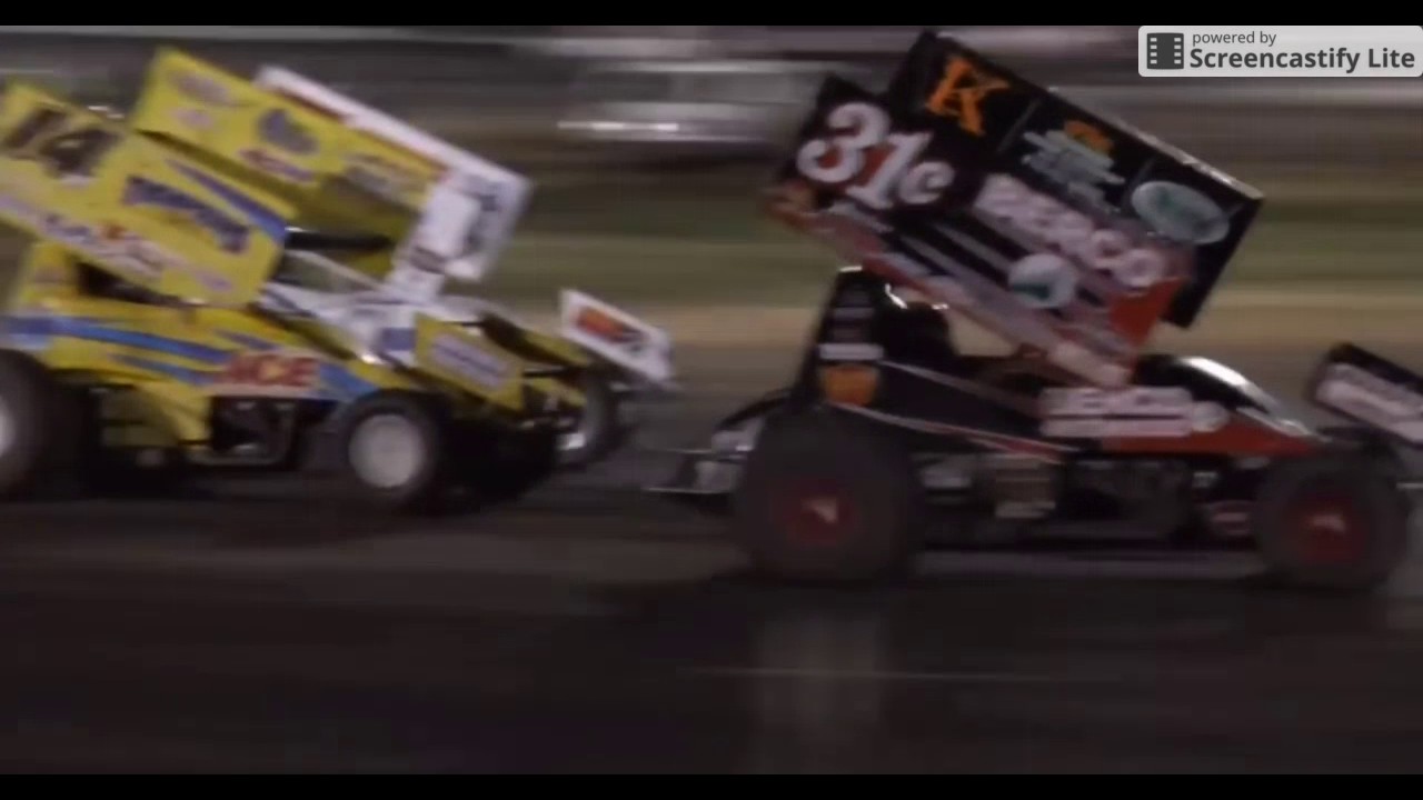 Sprintcar crashes compilation #1 - YouTube