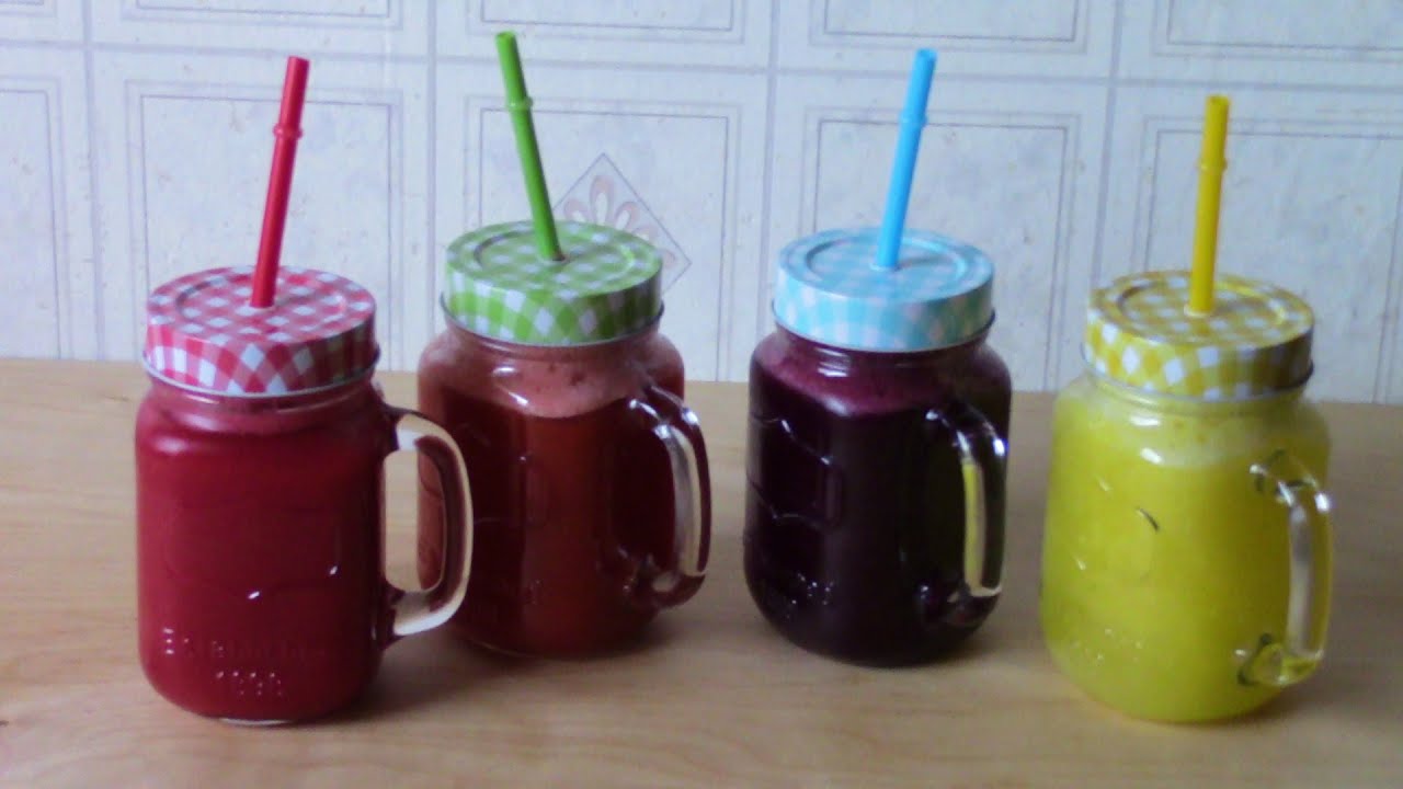 Fruchtige leckere Limonaden selber machen 🍓🍓🍓 - YouTube