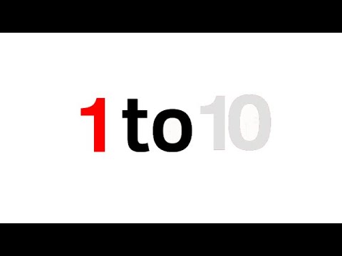 numbers band 1-10 - YouTube