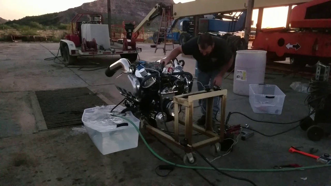 Boat start 496 build - YouTube