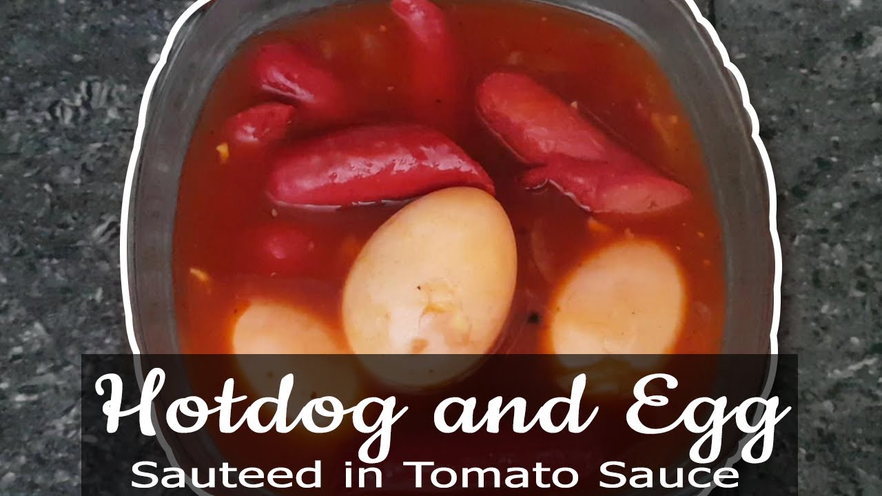 GAWIN ITO SA ITLOG AT HOTDOG | Instant ulam at baon | (Ginisang Hotdog ...
