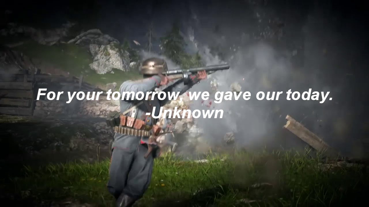 BF1 A WW1 Tribute - YouTube