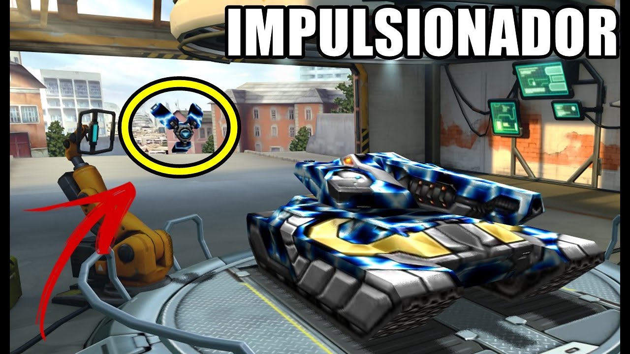 TANKI ONLINE - TESTANDO DRONES #12 (IMPULSIONADOR) - YouTube