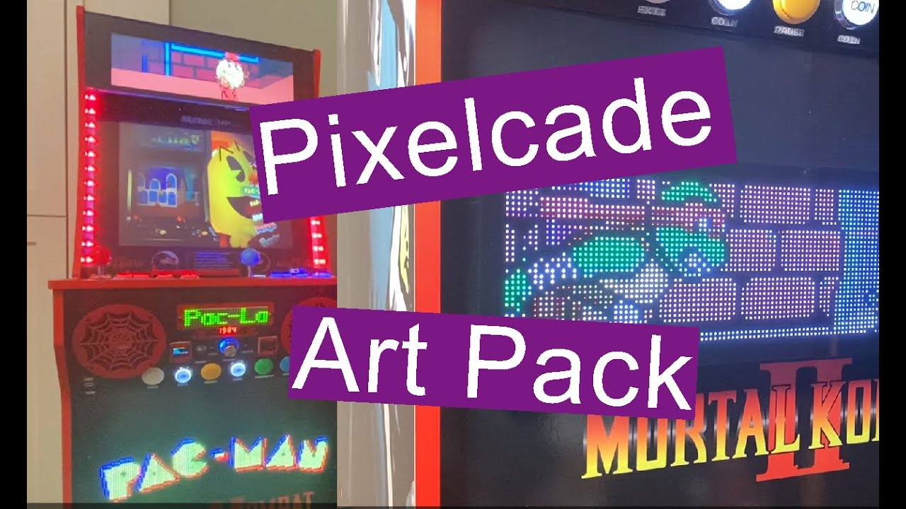 Pixelcade Art Pack for Pixelcade LED - YouTube