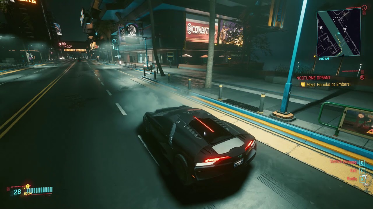 cyberpunk invisible wall - YouTube