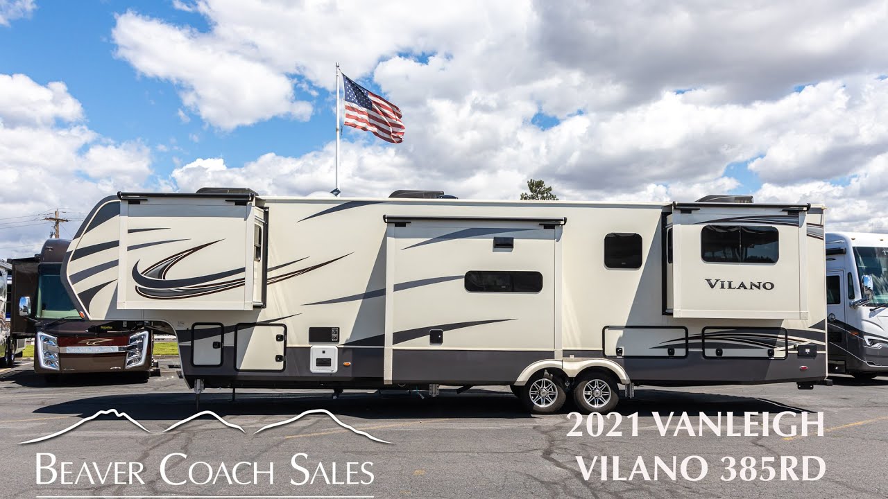 2021 VANLEIGH VILANO 385RD - 5th Wheel Trailer - YouTube