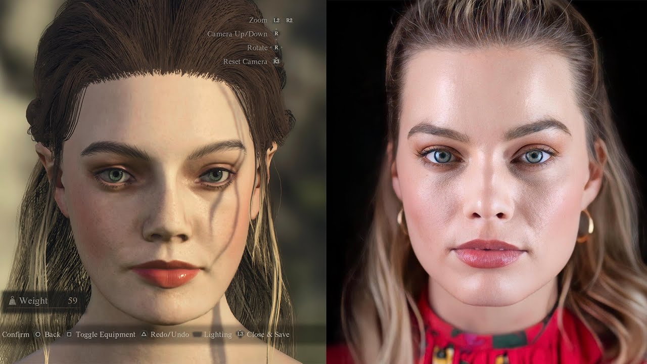 How to make Margot Robbie in Dragon's Dogma 2! (Cute Female Character ...