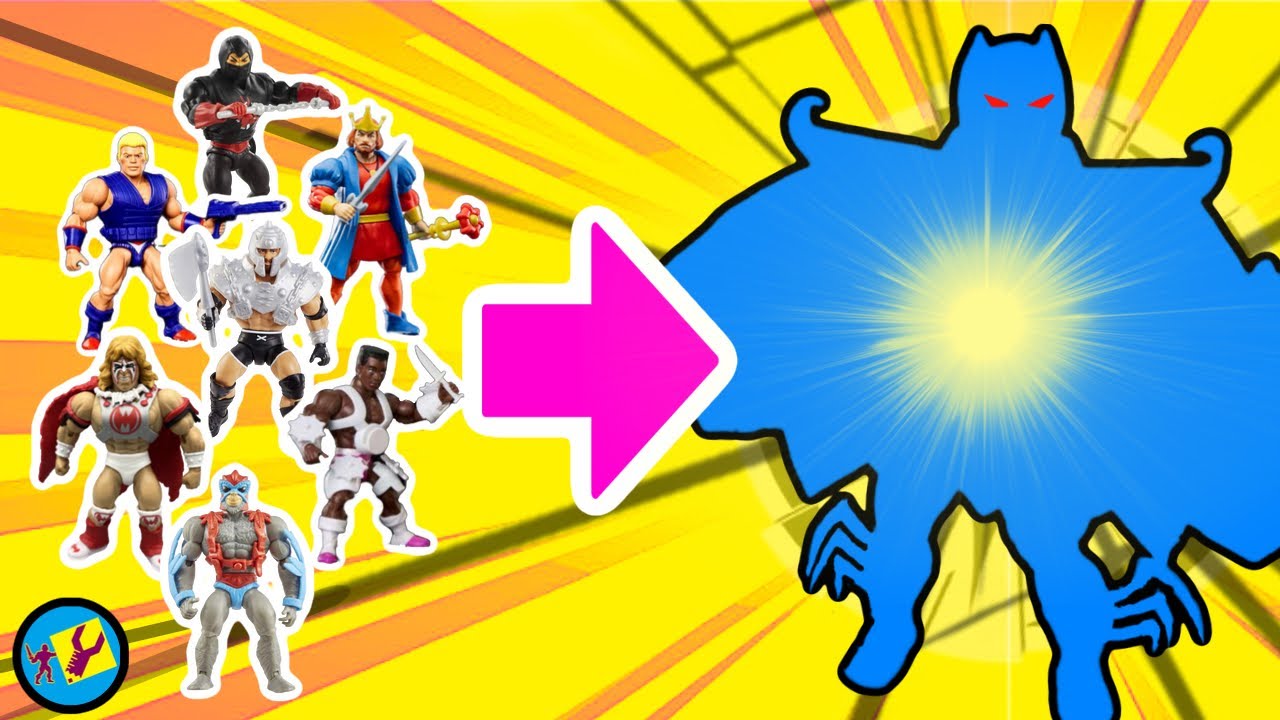 Using parts from 7 figures to make one DC figure! - YouTube