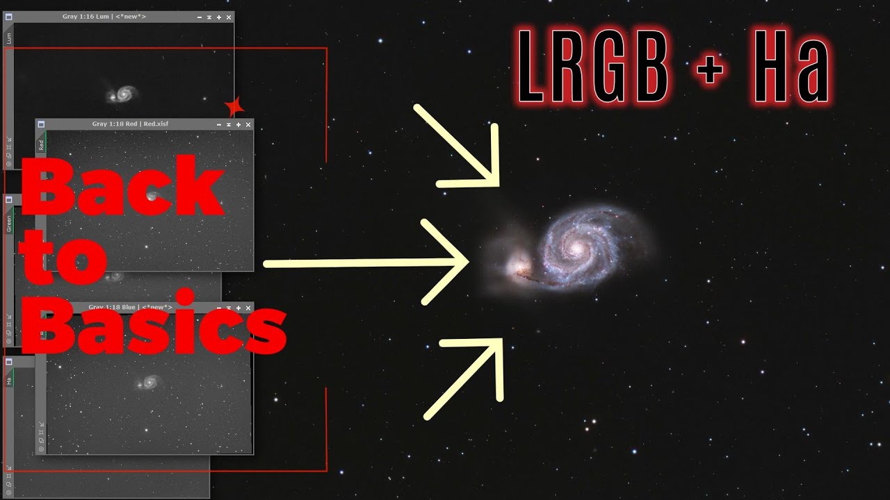 Back to Basics: LRGB+Ha? Yes! We'll keep it basic - YouTube