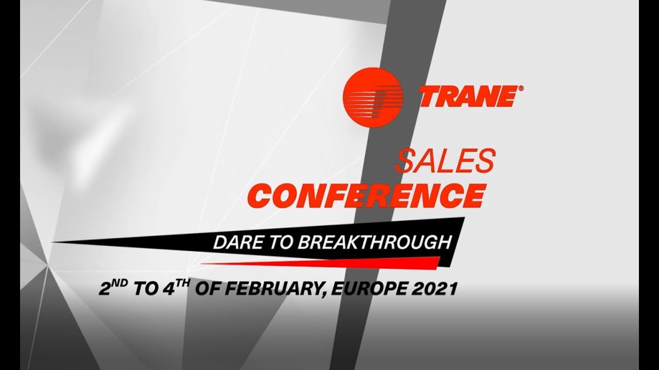 Trane Europe 2021 Sales Conference - YouTube