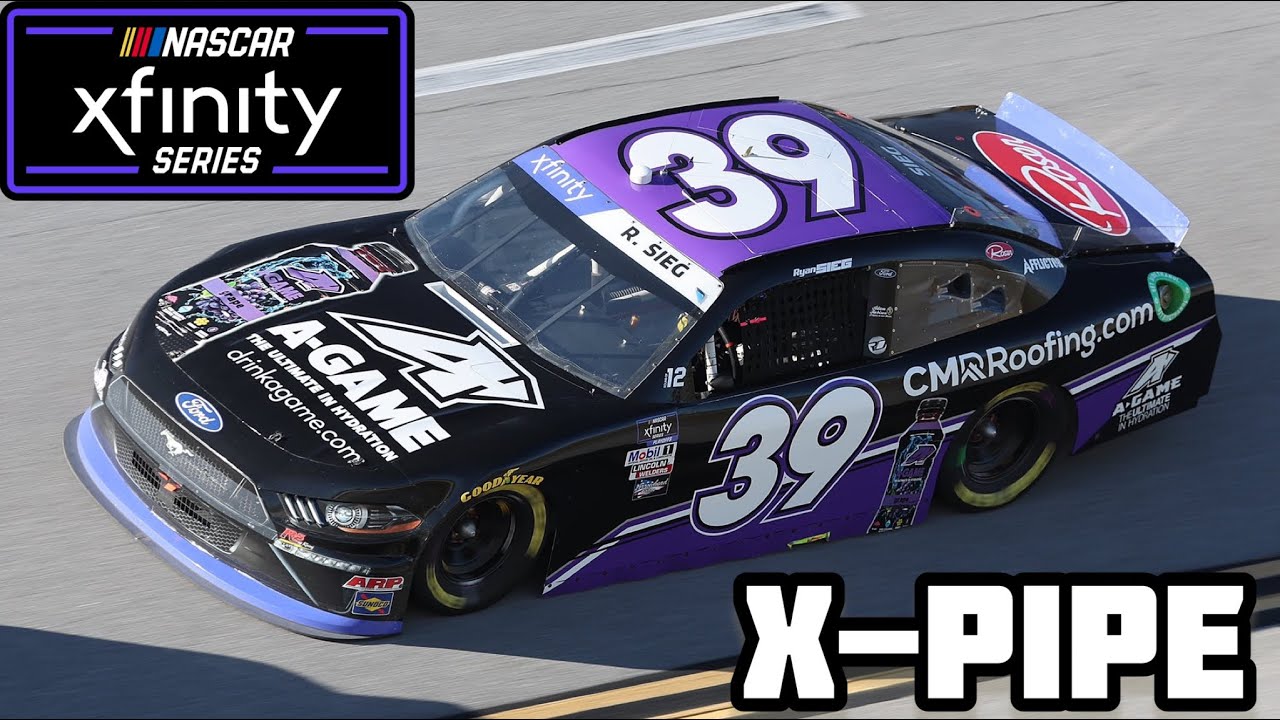 Modern NASCAR Xfinity Series Cars Running the X-Pipe - YouTube