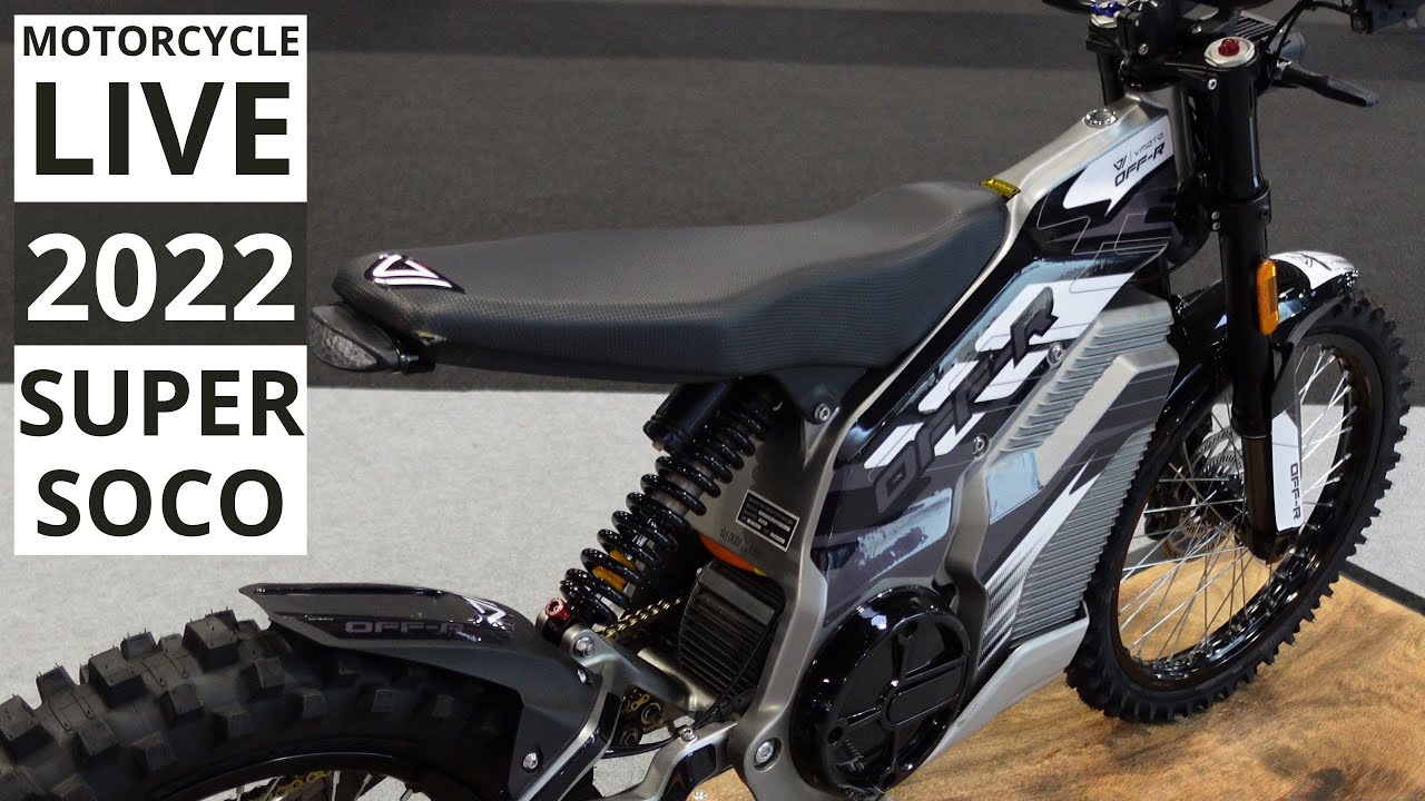 Motorcycle Live 2022: Super Soco 4K - YouTube