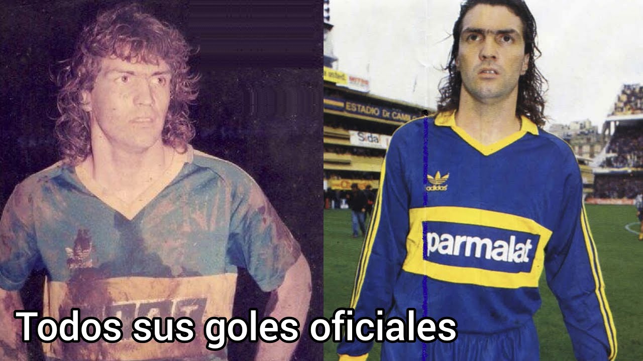 Todos los goles oficiales de Blas Giunta en Boca - YouTube