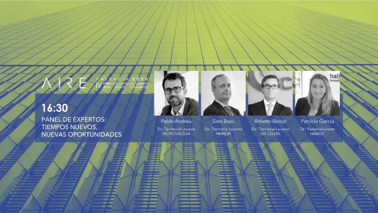 Panel de expertos: Tiempos nuevos, nuevas oportunidades | AIRE 2020 ...