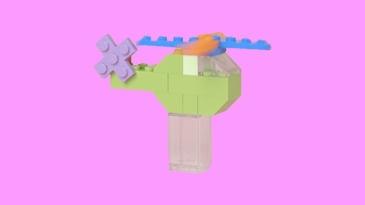 How To Build a LEGO Helicopter! EASY LEGO DIY Tutorial MOC - YouTube