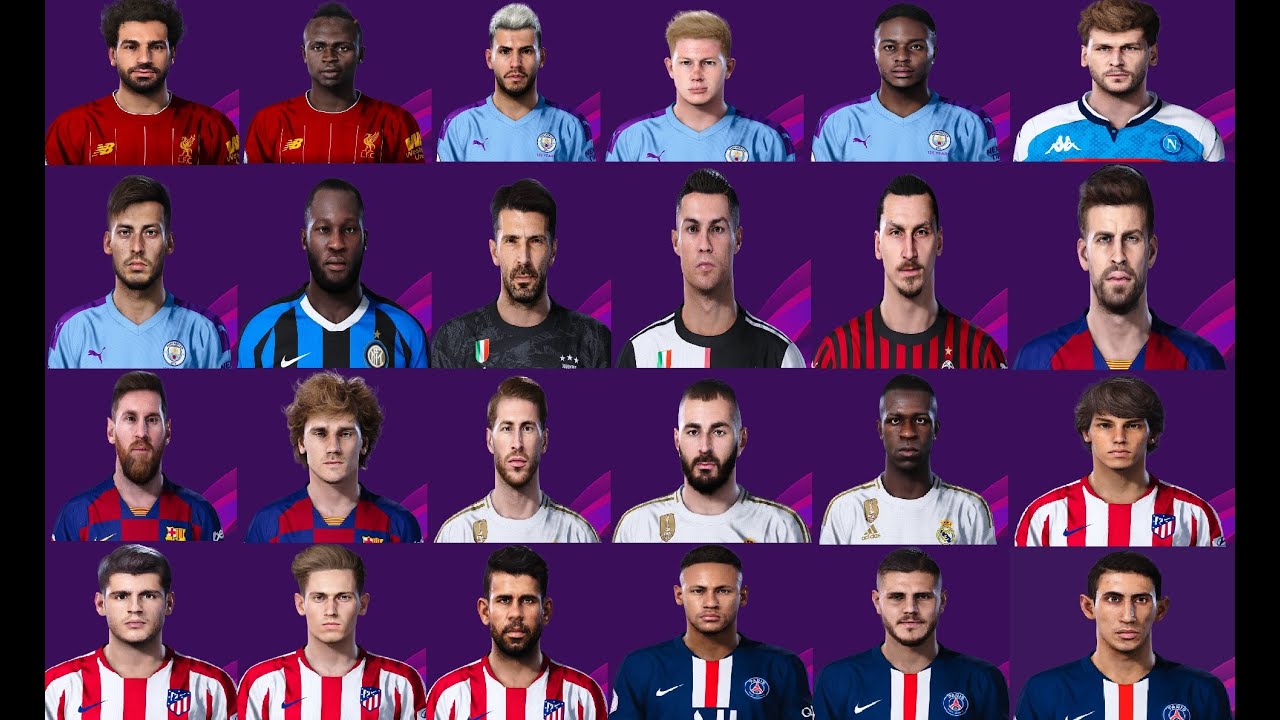 PES 2020 Most players at Max PC setting and 2080ti graphics - YouTube