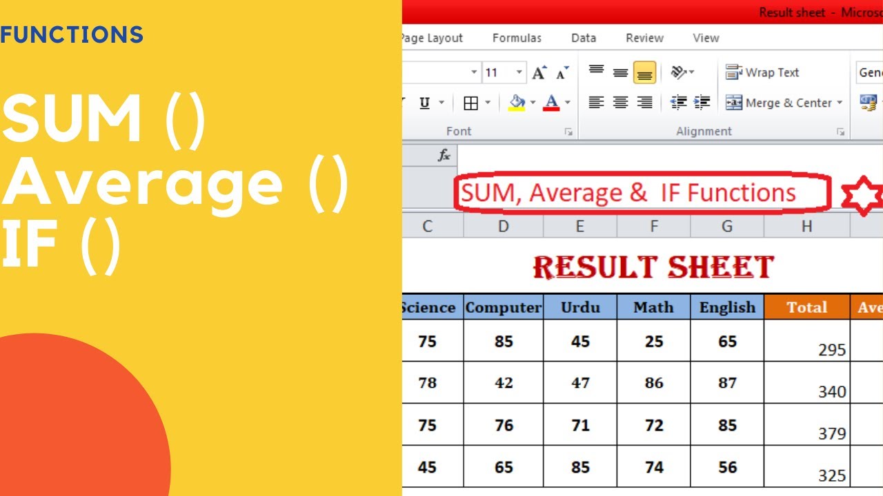 How To Do Pass Fail In Excel Student Result Sheet Sum Average And how-to-do-pass-fail-in-excel-student-result-sheet-sum-average-and
