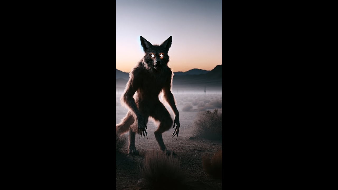 There's a Shapeshifter in the Southwestern Desert #skinwalker #folklore ...