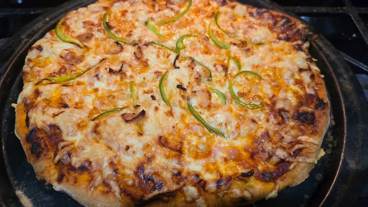 Homemade Pizza Recipe! Cook With Me - YouTube