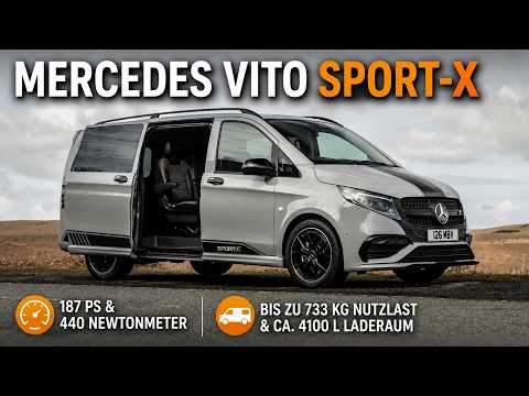 2026 Mercedes Vito Sport-X Crew-Van mit 187 PS & 440 NM im Check