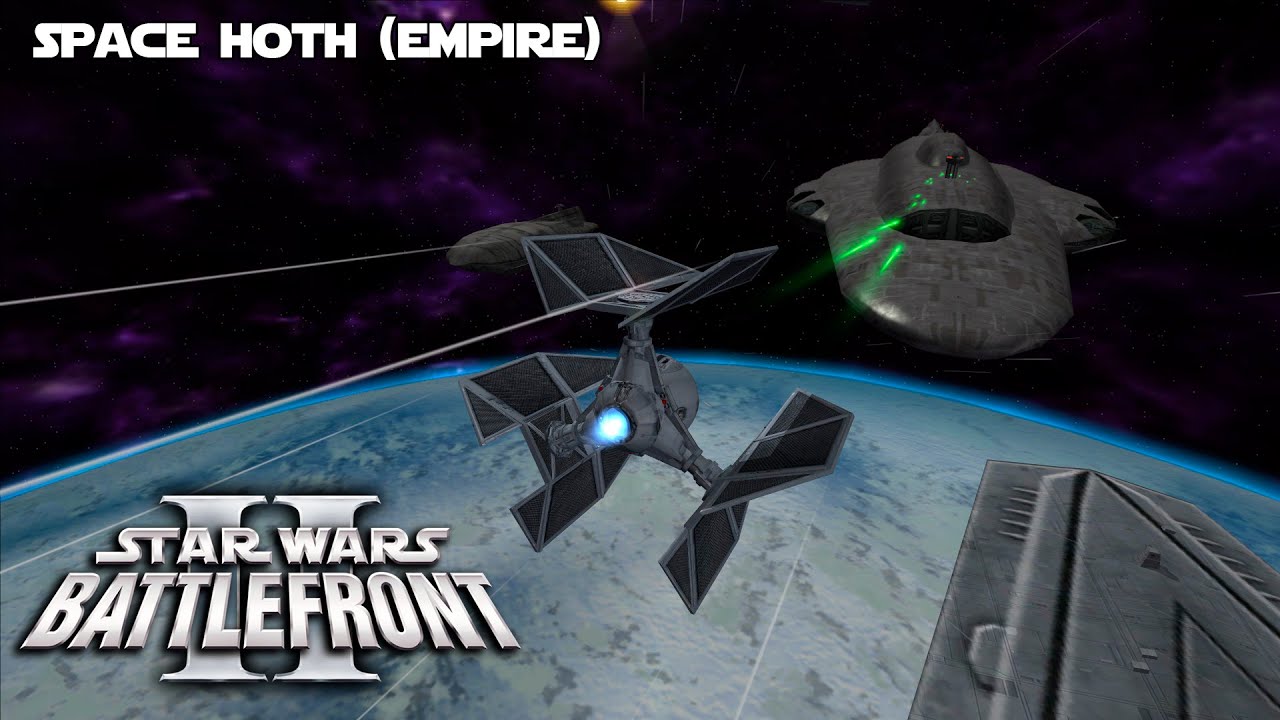 Star Wars Battlefront 2 Space Battle Hoth ² - YouTube