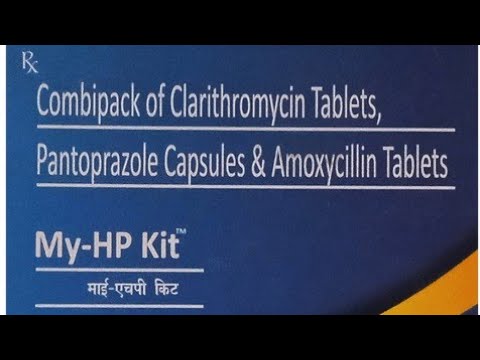 My HP Kit Tablet Uses Side effects in Hindi Clarithromycin Pantoprazole ...