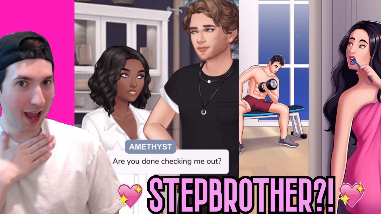 Crushing On Her Stepbrother ?! | Crossing The Line Episode 1 - YouTube