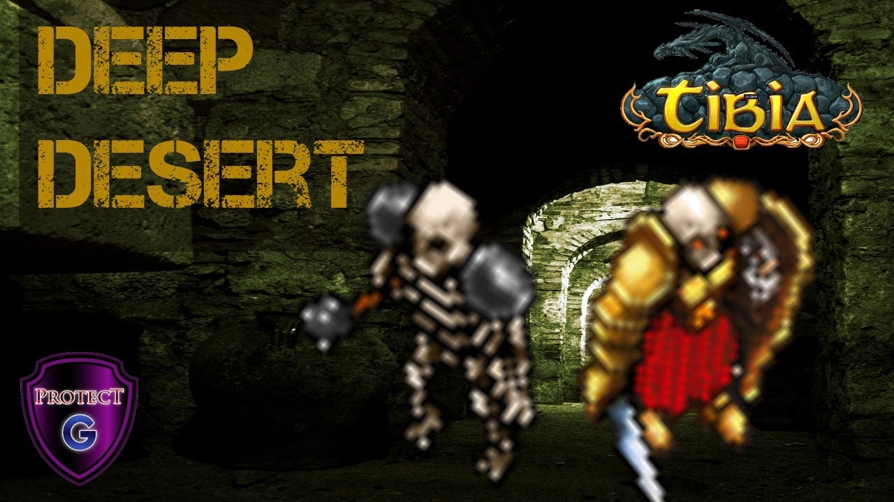 Tibia Hunt - Deep desert (lv 400+) Elite gladietor & Elite warrior ...