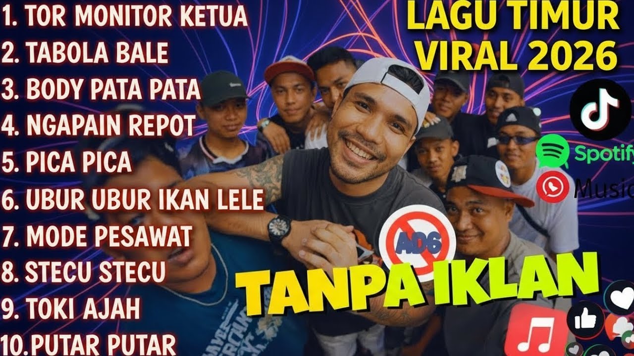 Lagu Timur “Tor Monitor Ketua” Viral 2026 — Full Album Tanpa Iklan ...