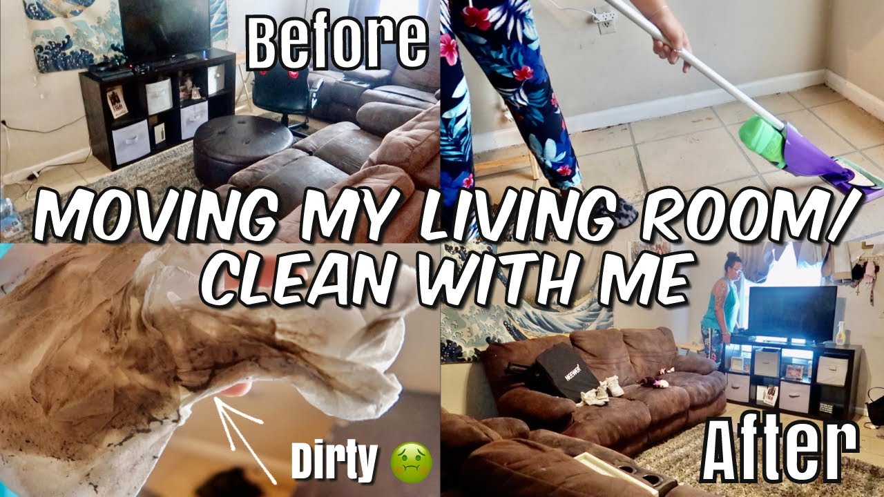 Rearranging My Living Room: Maximize Your Space | Clean With Me ...