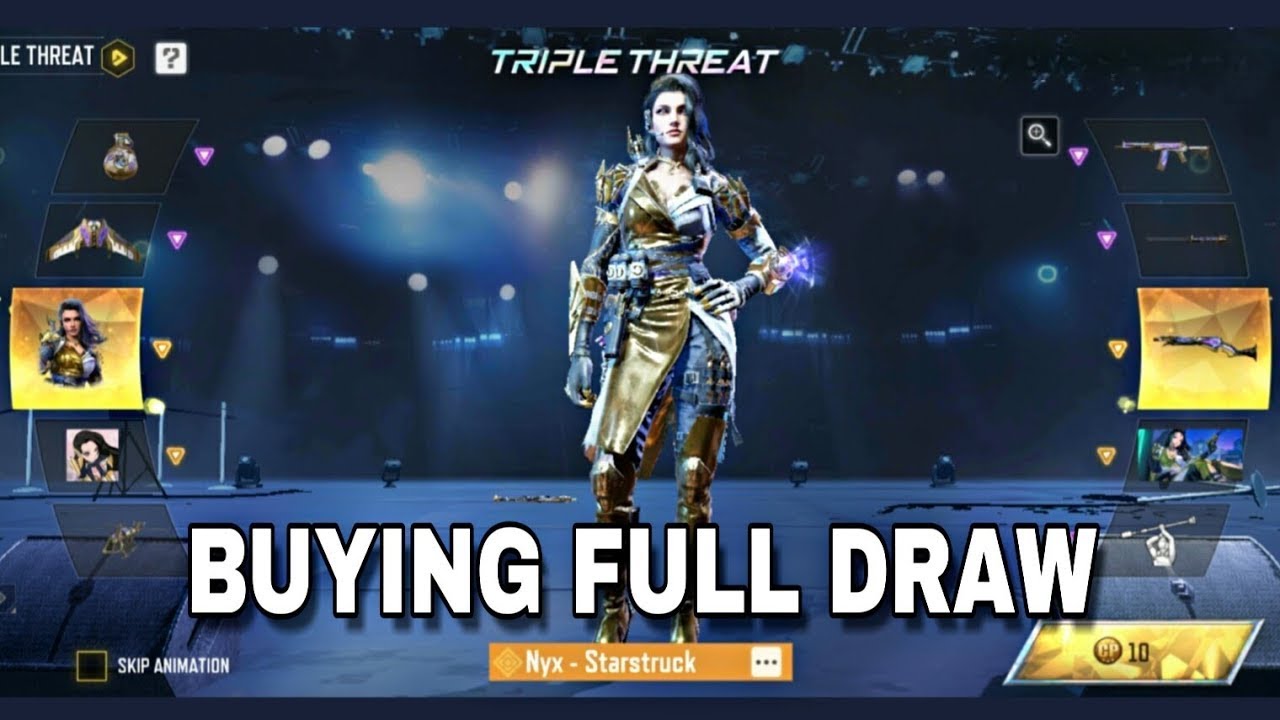 *New* Legendary HS0405 Songstress Full Draw | Legendary Nyx Starstruck ...