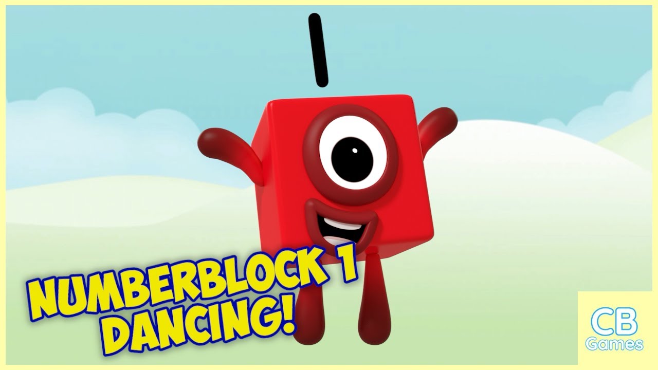 Numberblock 1 Dancing! - YouTube