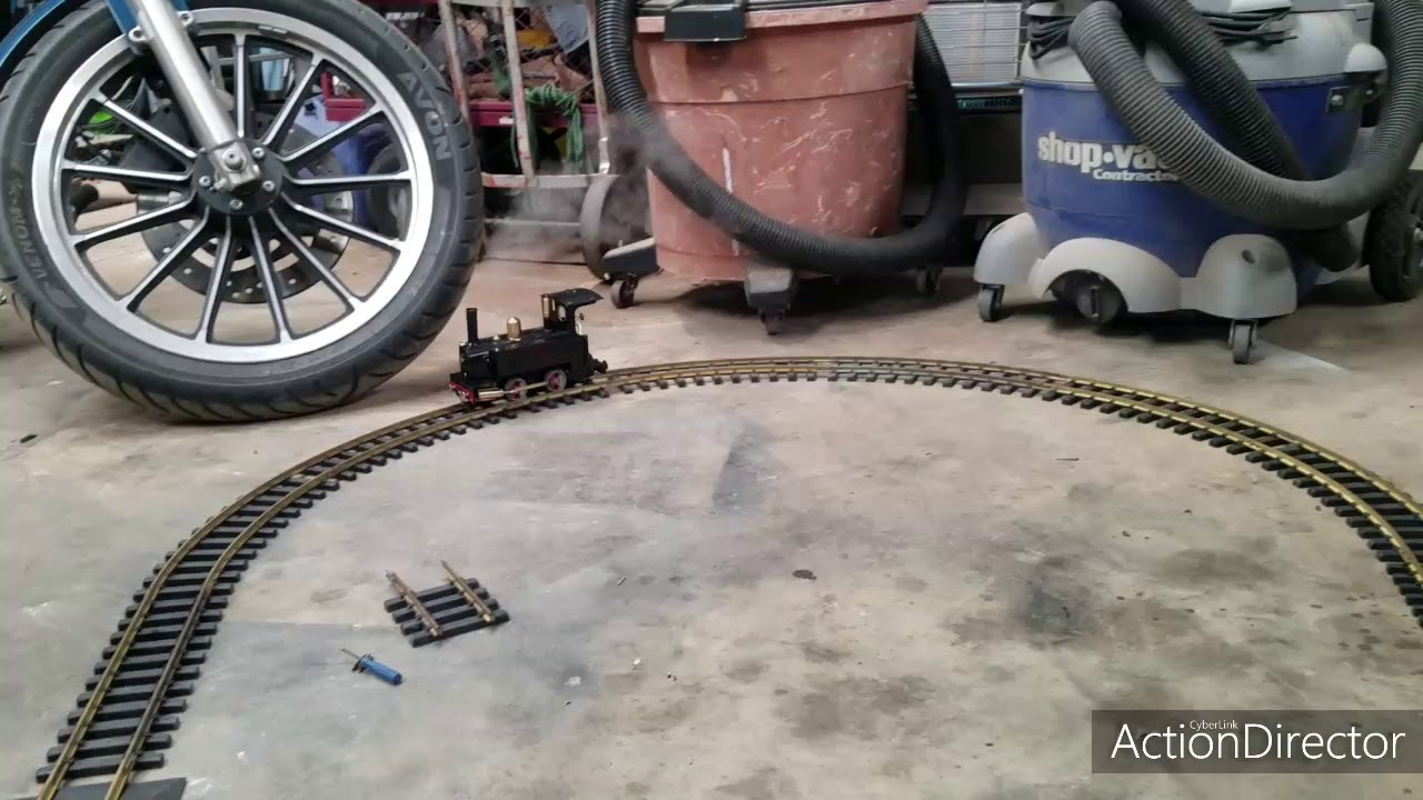 Mamod Steam Locomotive SLK1-modified: First Run - YouTube