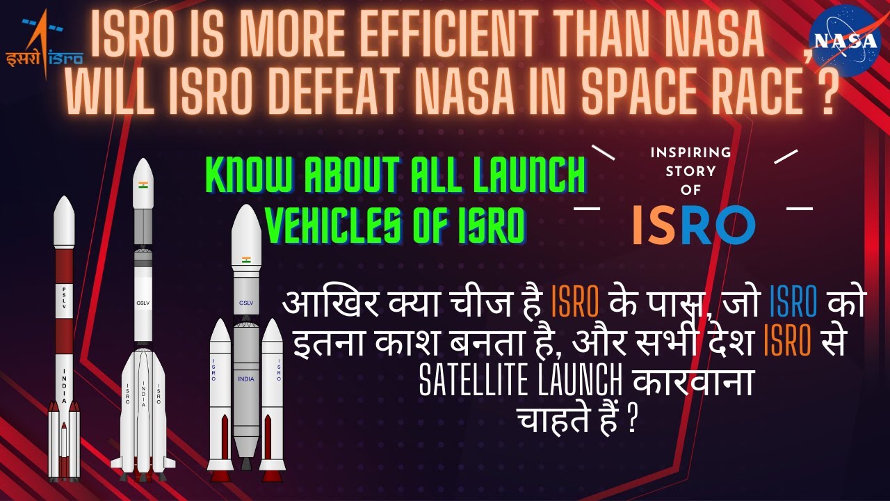 ISRO: Pushing the Limits of Space Exploration | Launch Vehicles of ISRO ...